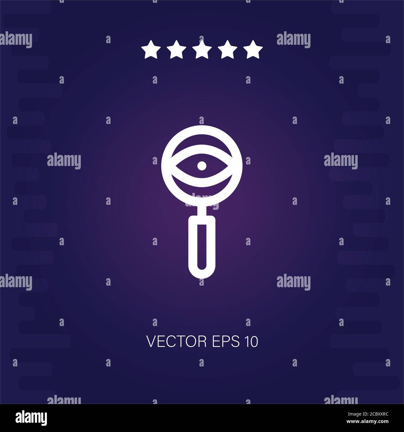 search vector icon modern illustration Stock Vector Image & Art - Alamy