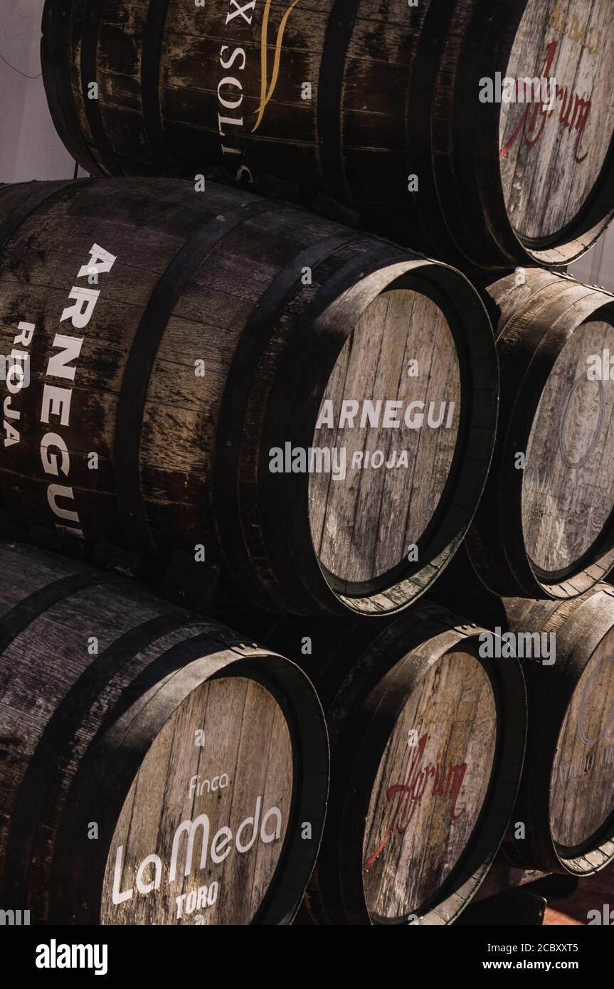 Very old large wine barrel hi-res stock photography and images - Alamy