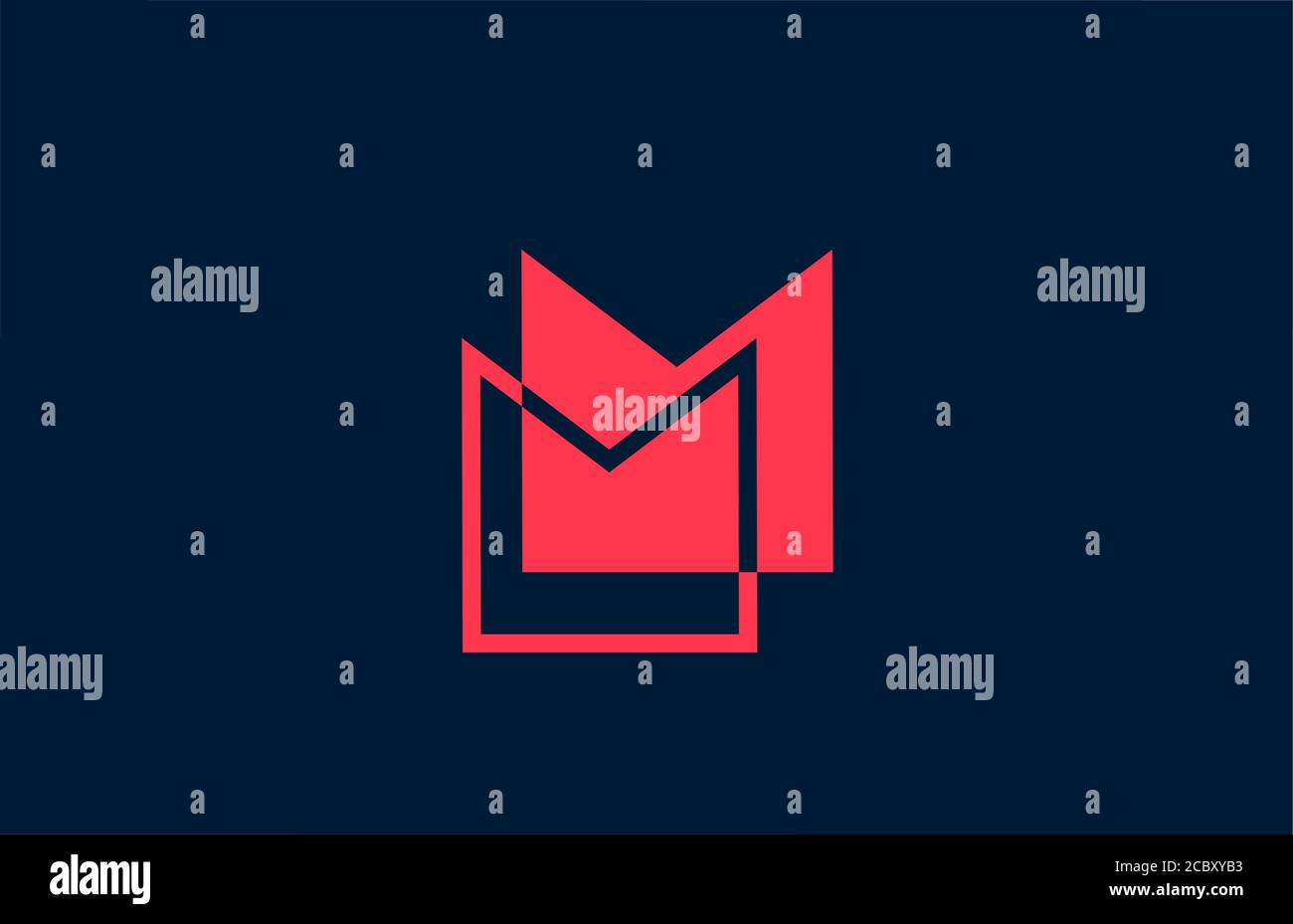 Black m Stock Vector Images - Alamy