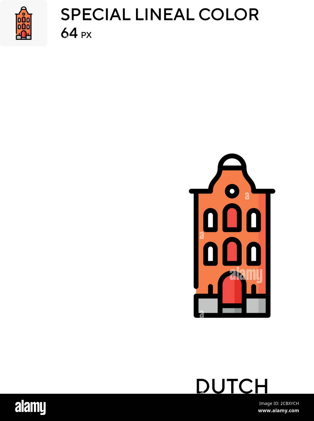 Dutch Special lineal color vector icon. Dutch icons for your business ...