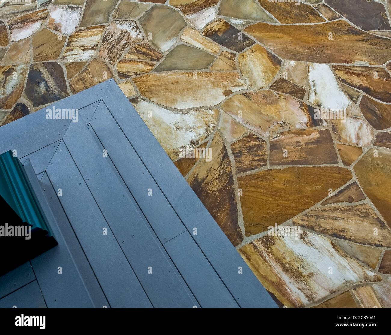 Irregular Stone Pavers Stock Photo - Alamy