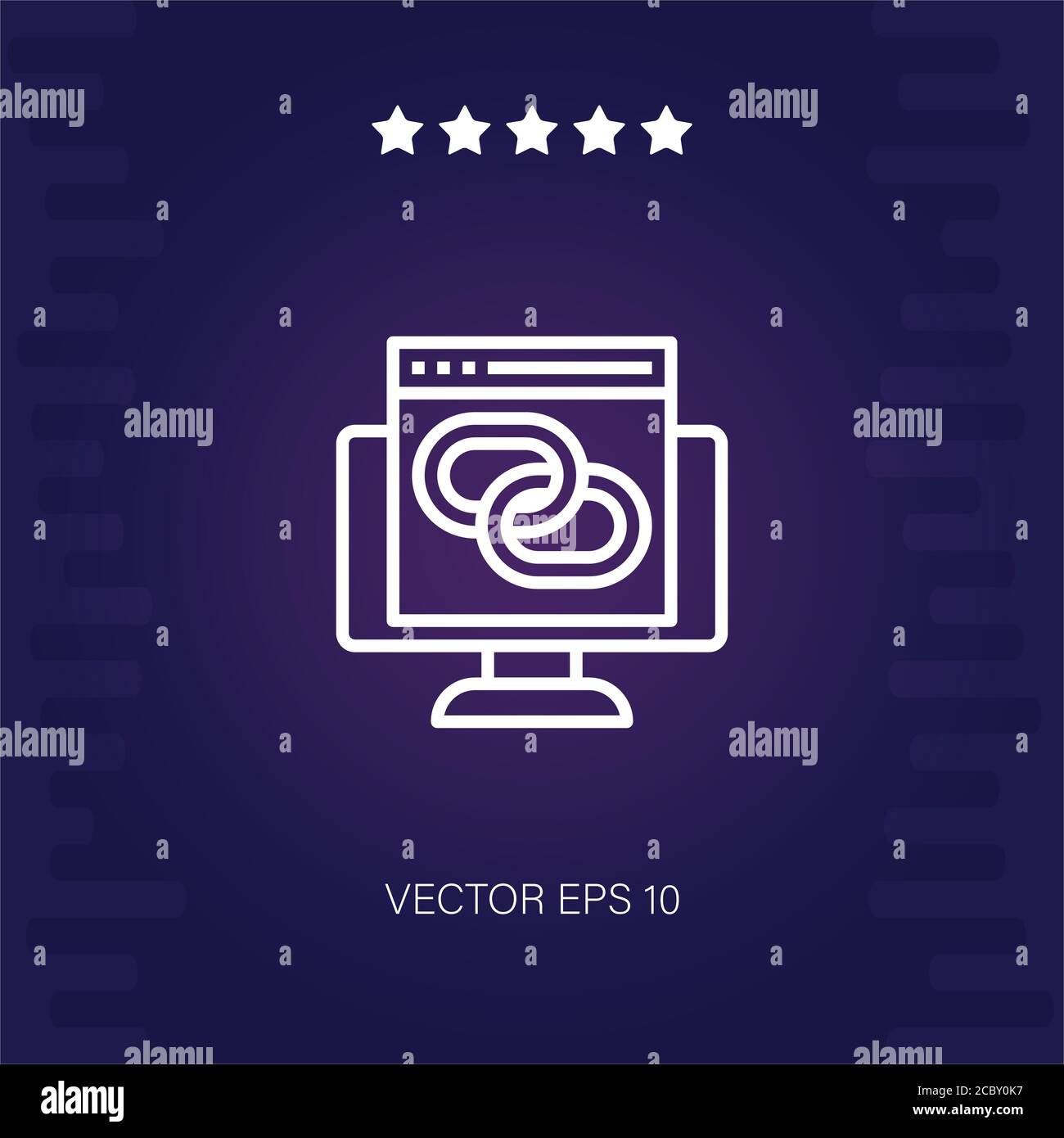link vector icon modern illustration Stock Vector Image & Art - Alamy
