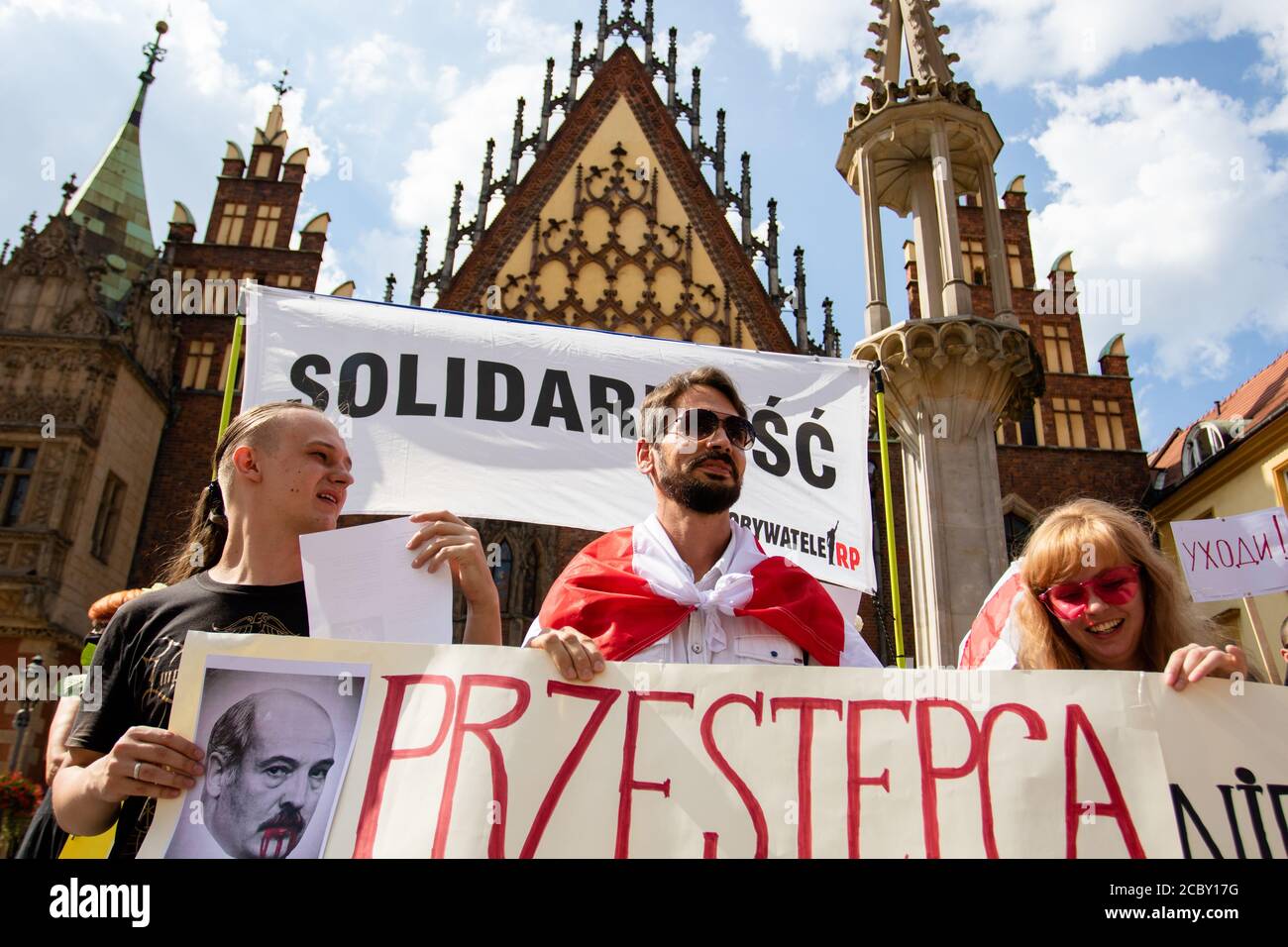 Anti alexander lukashenko protest hi-res stock photography and images ...