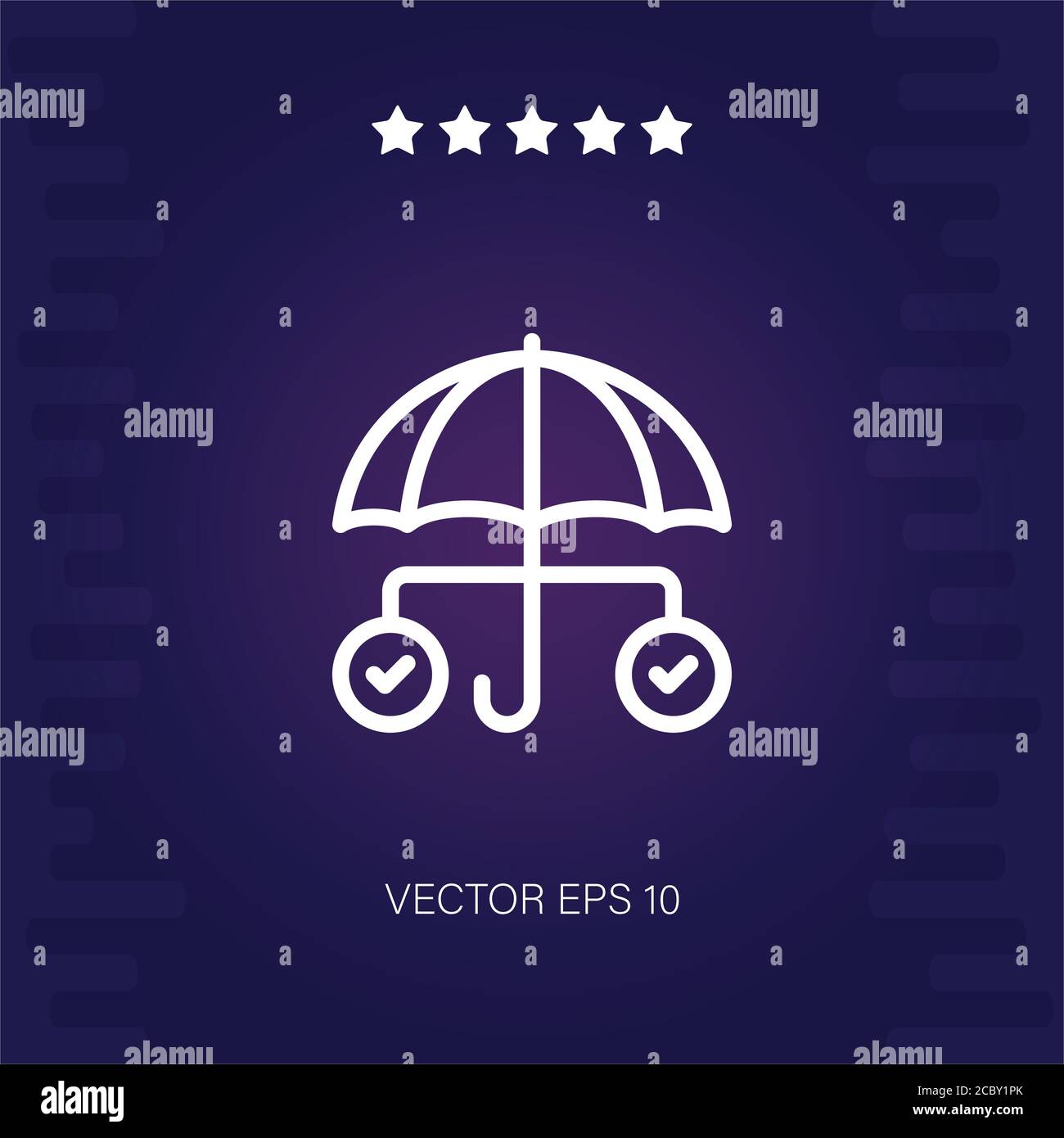 protection vector icon modern illustration Stock Vector Image & Art - Alamy