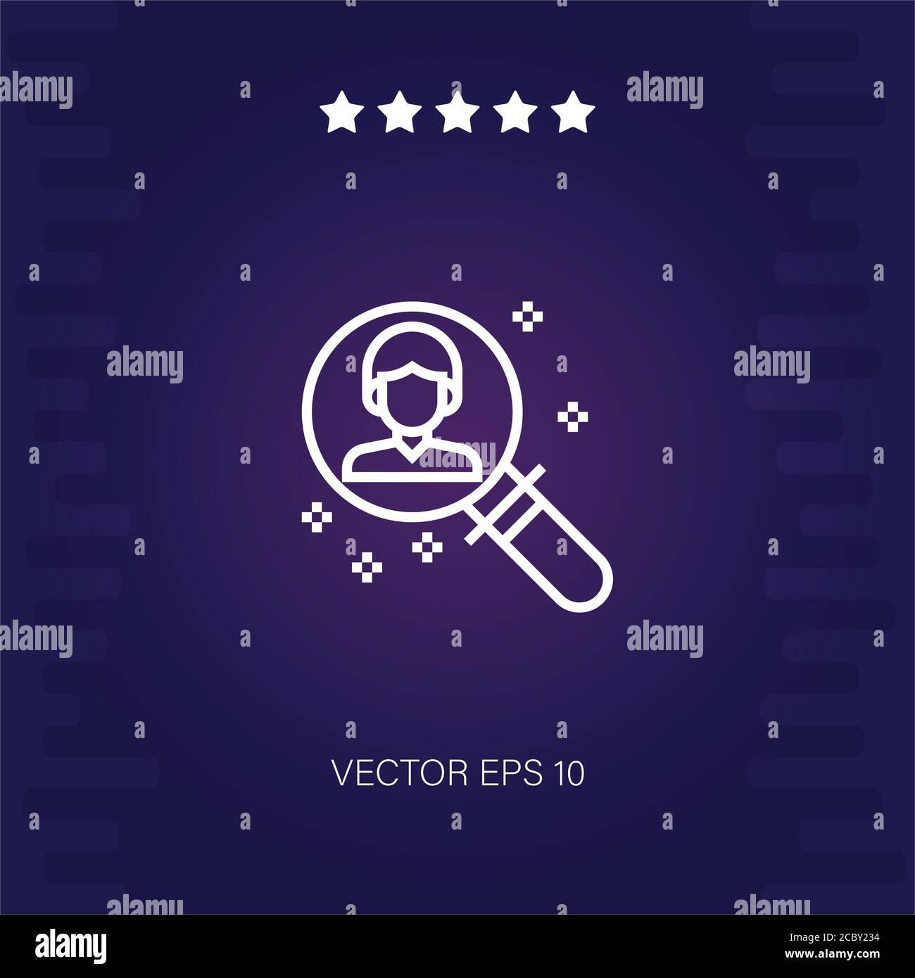 customer vector icon modern illustration Stock Vector Image & Art - Alamy