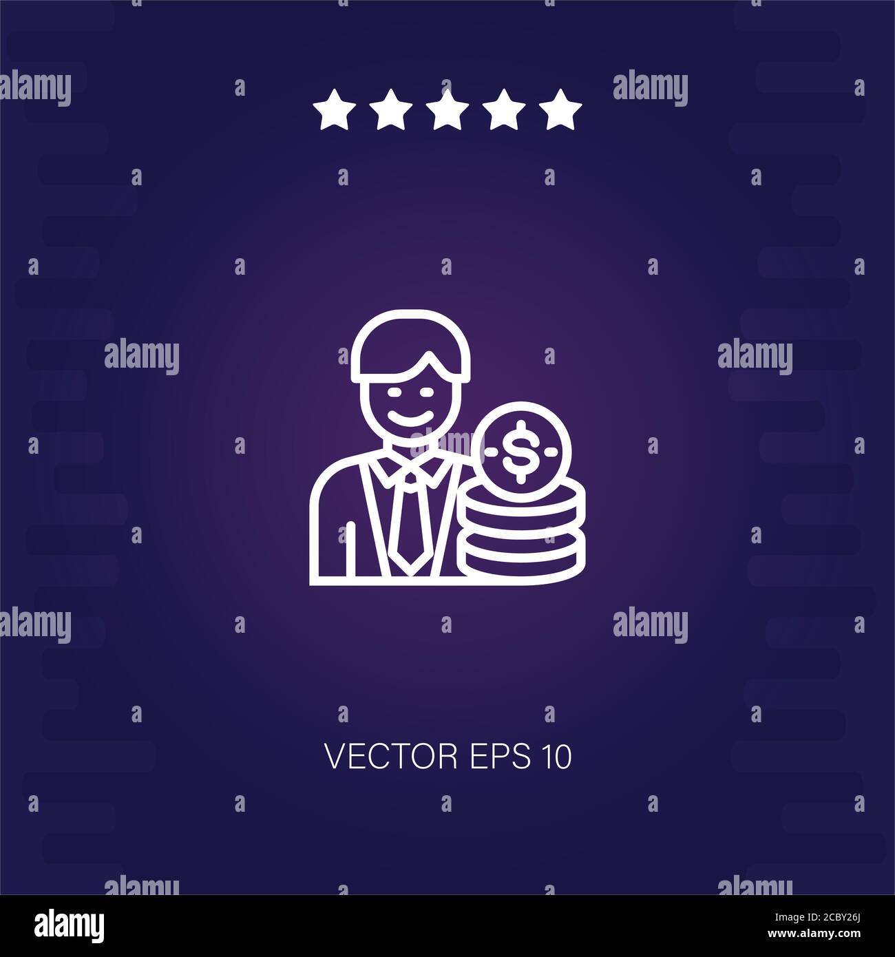 manager vector icon modern illustration Stock Vector Image & Art - Alamy