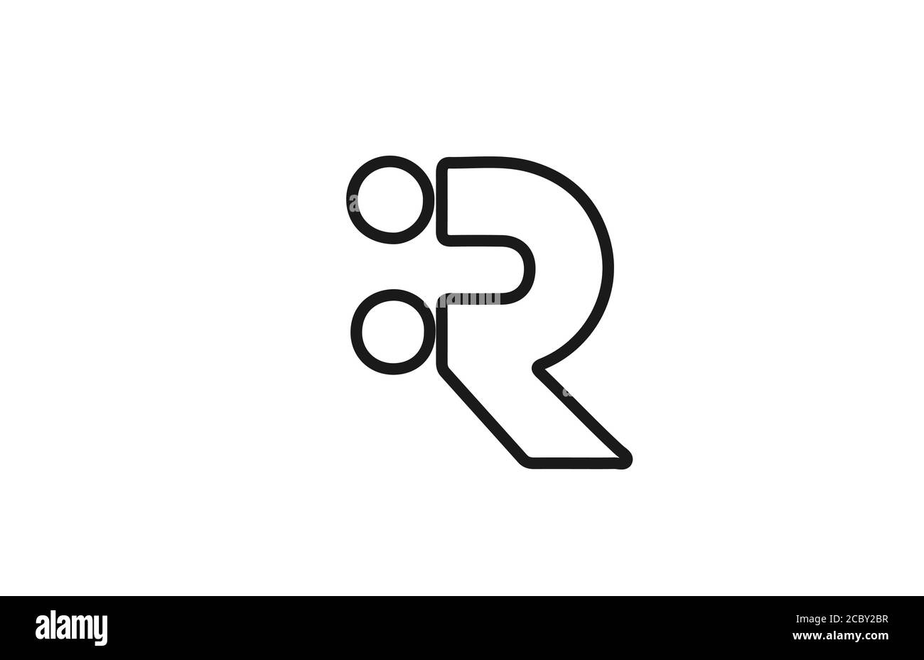 Alphabet r Cut Out Stock Images & Pictures - Alamy