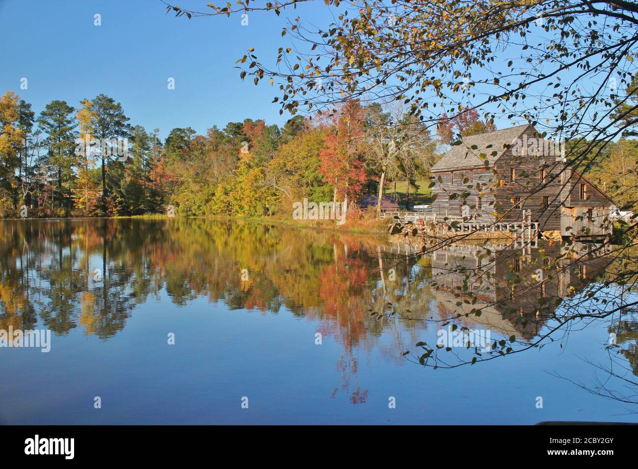 Historic yates mill county park hi-res stock photography and images - Alamy