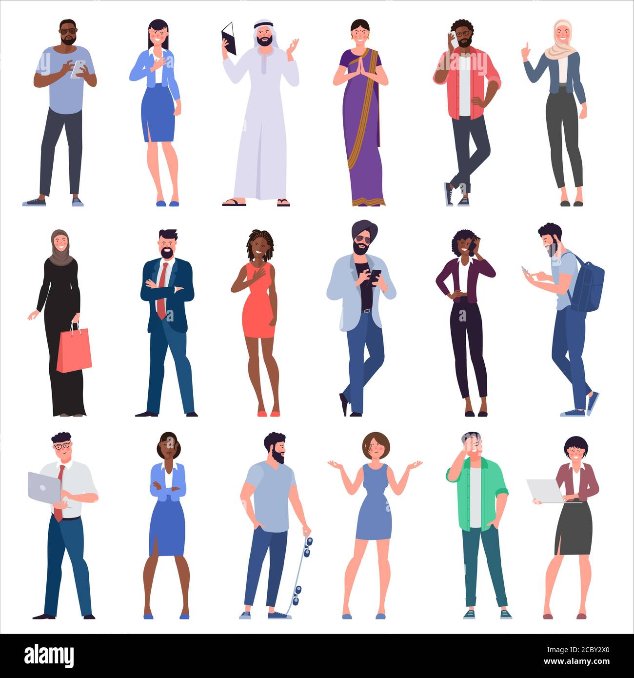 set of people characters Stock Vector Image & Art - Alamy
