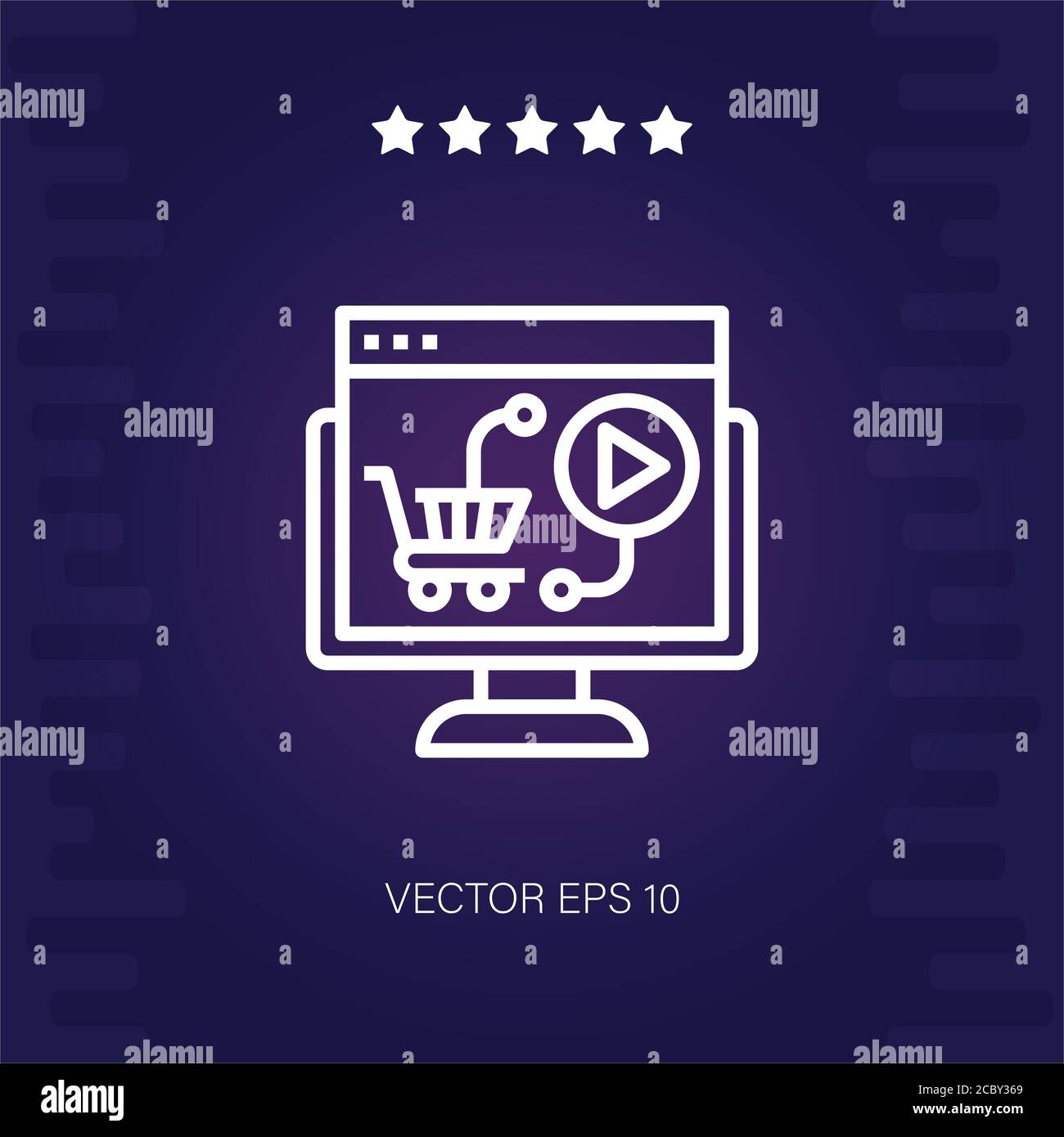 marketing vector icon modern illustration Stock Vector Image & Art - Alamy