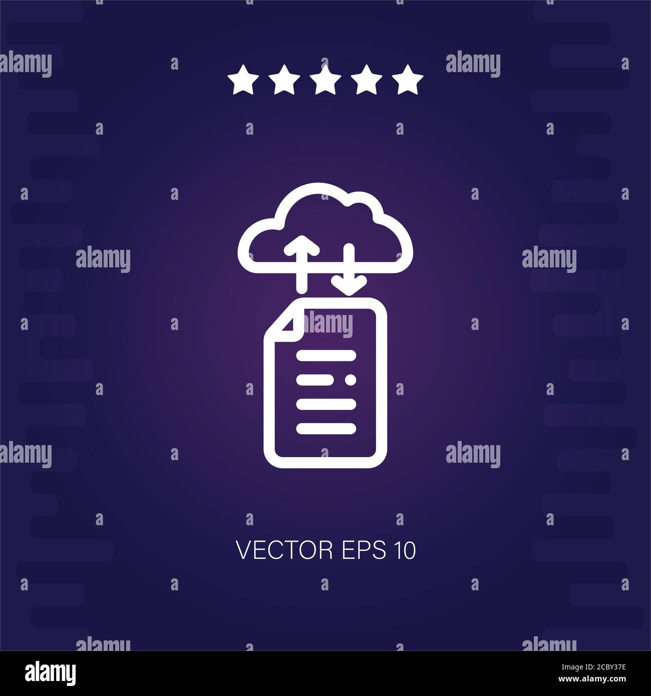 file transfer vector icon modern illustration Stock Vector Image & Art ...