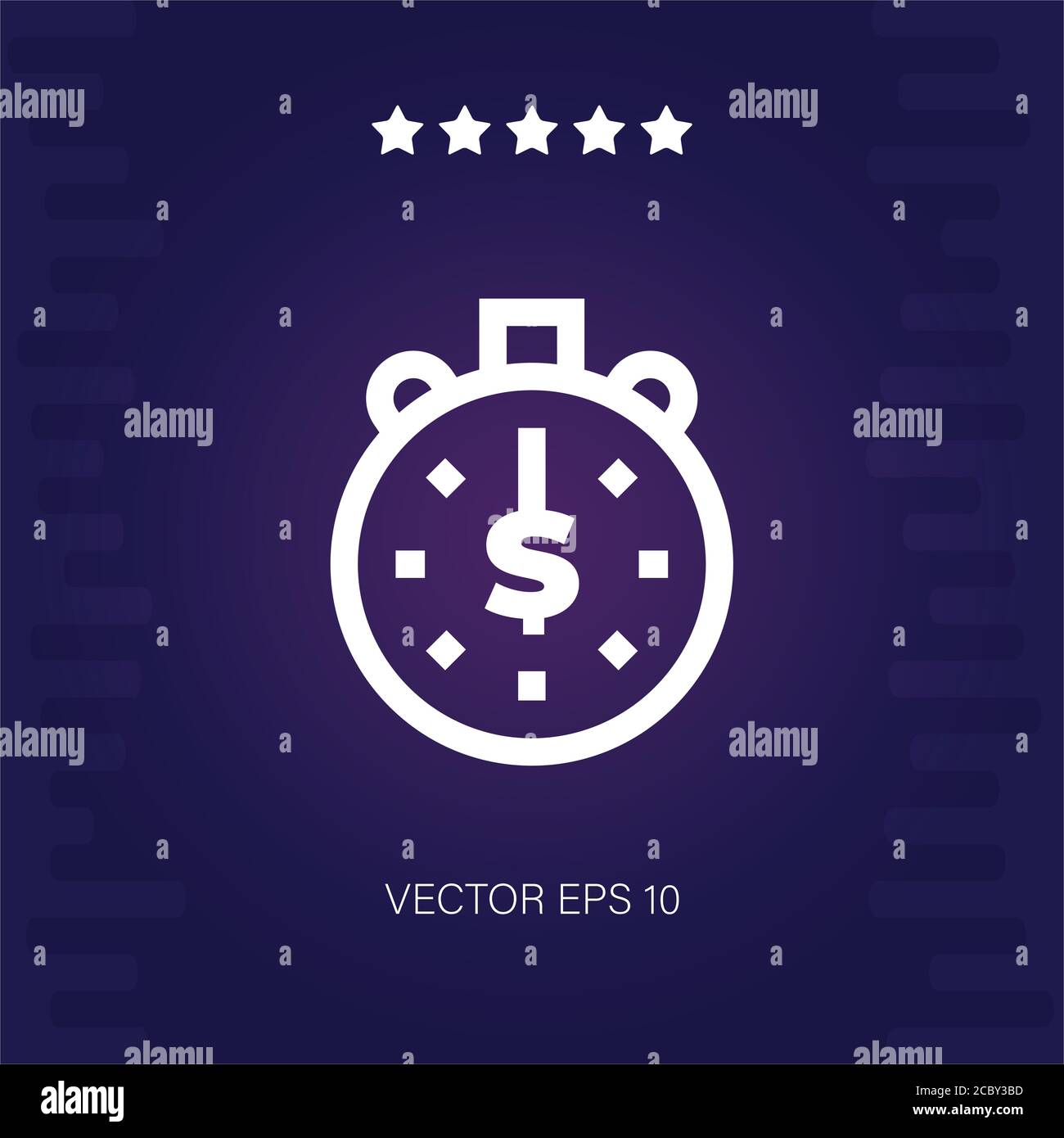 timing vector icon modern illustration Stock Vector Image & Art - Alamy