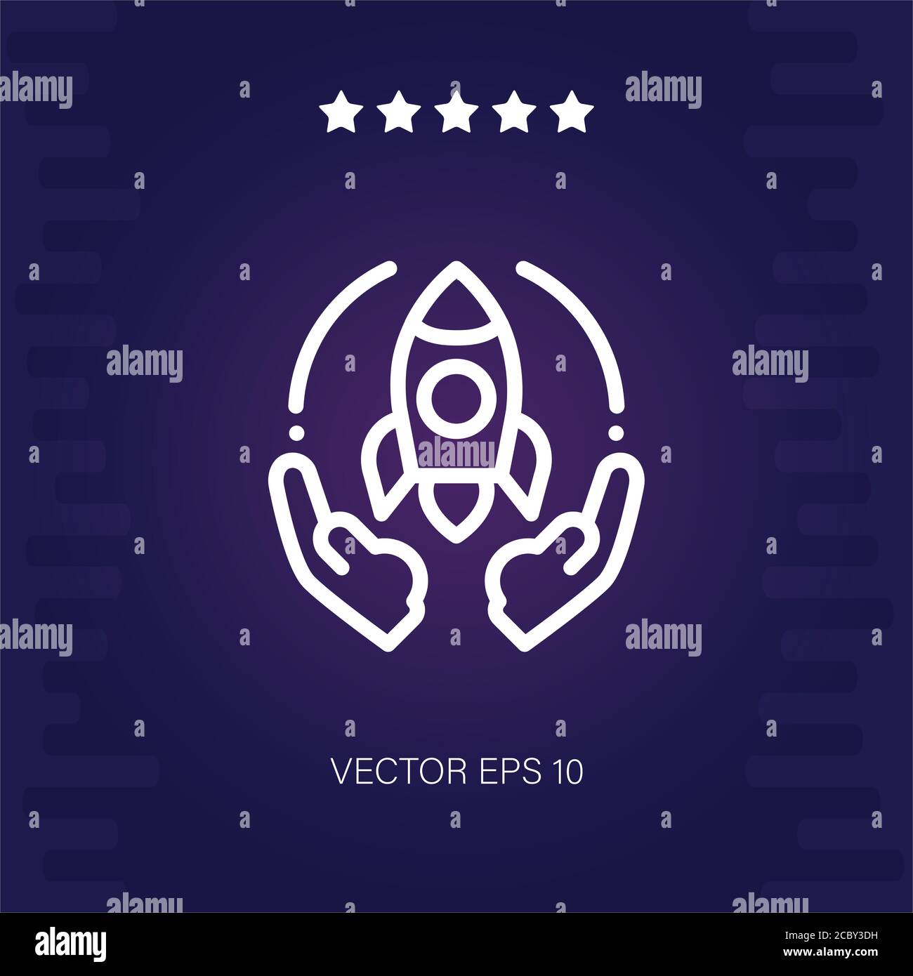 start up vector icon modern illustration Stock Vector Image & Art - Alamy