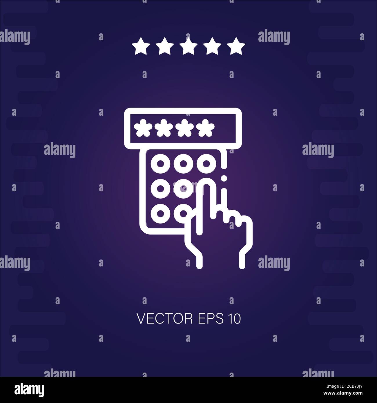 access vector icon modern illustration Stock Vector Image & Art - Alamy