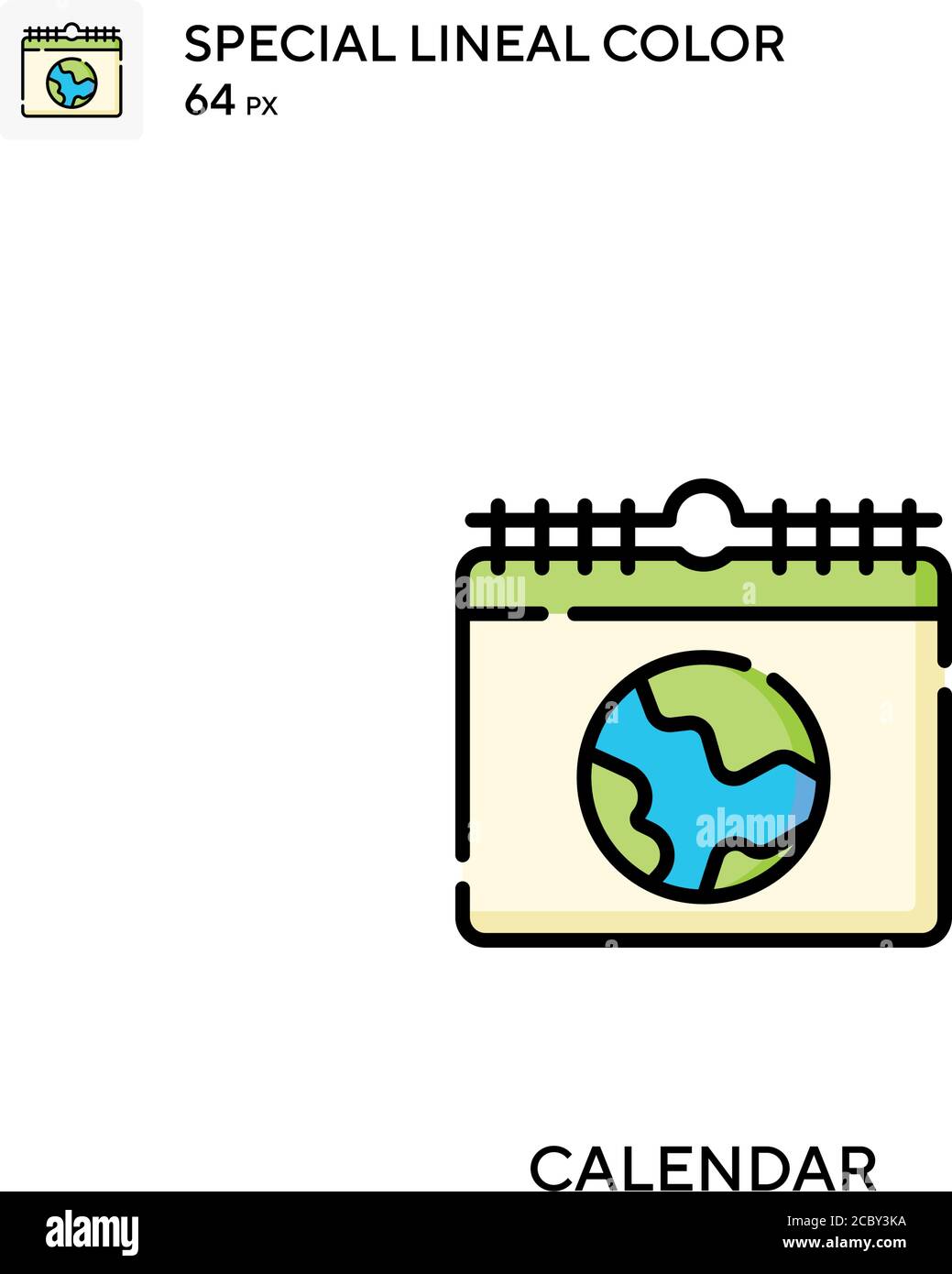 Bonnet Special lineal color icon. Illustration symbol design template for web mobile UI element ...