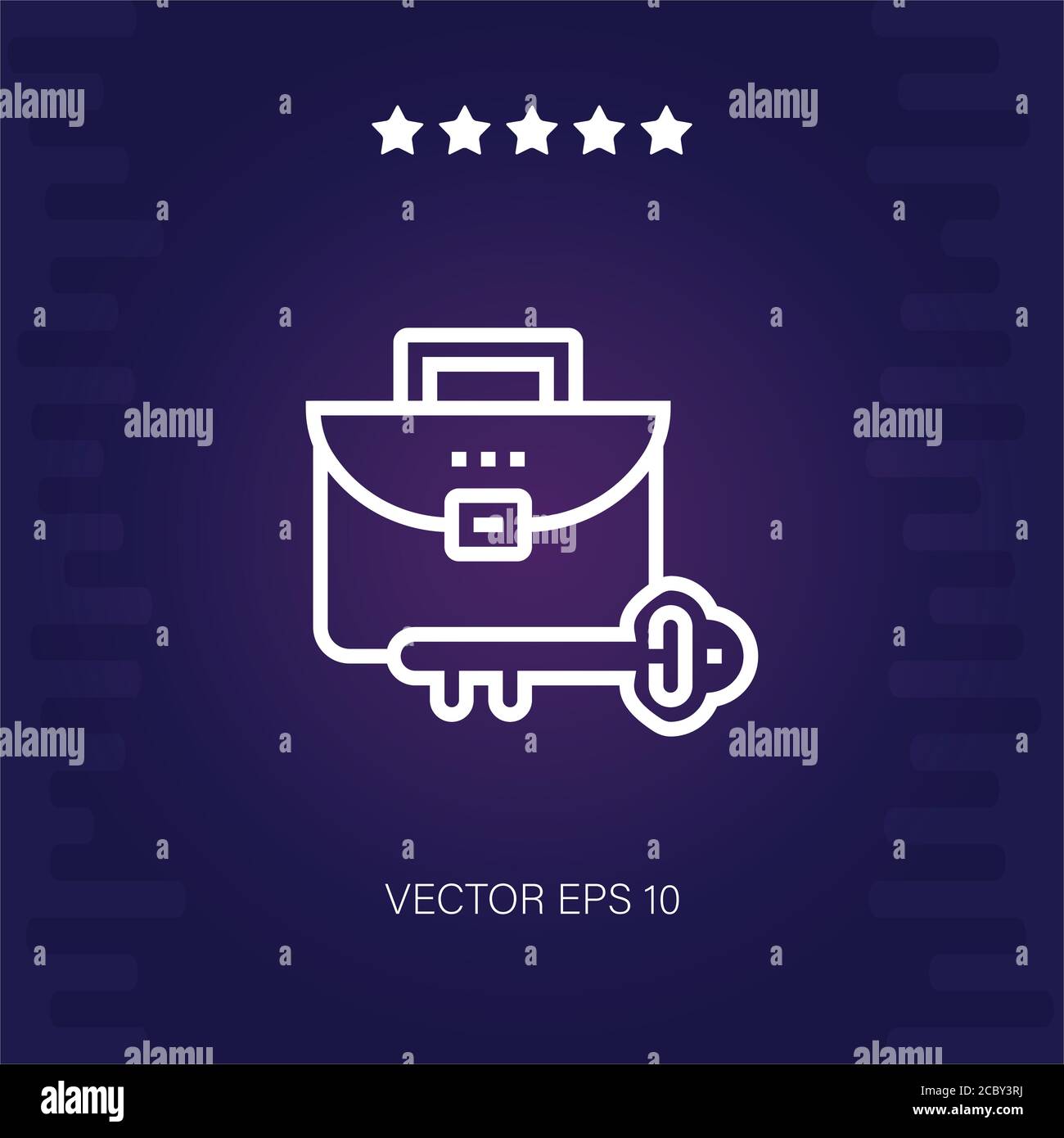 key vector icon modern illustration Stock Vector Image & Art - Alamy