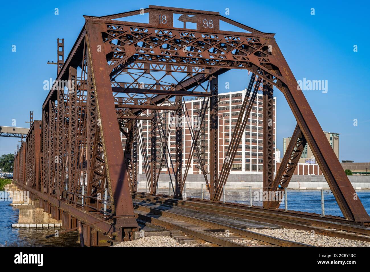 Quaker Oats Factory in downtown Cedar Rapids Stock Photo - Alamy