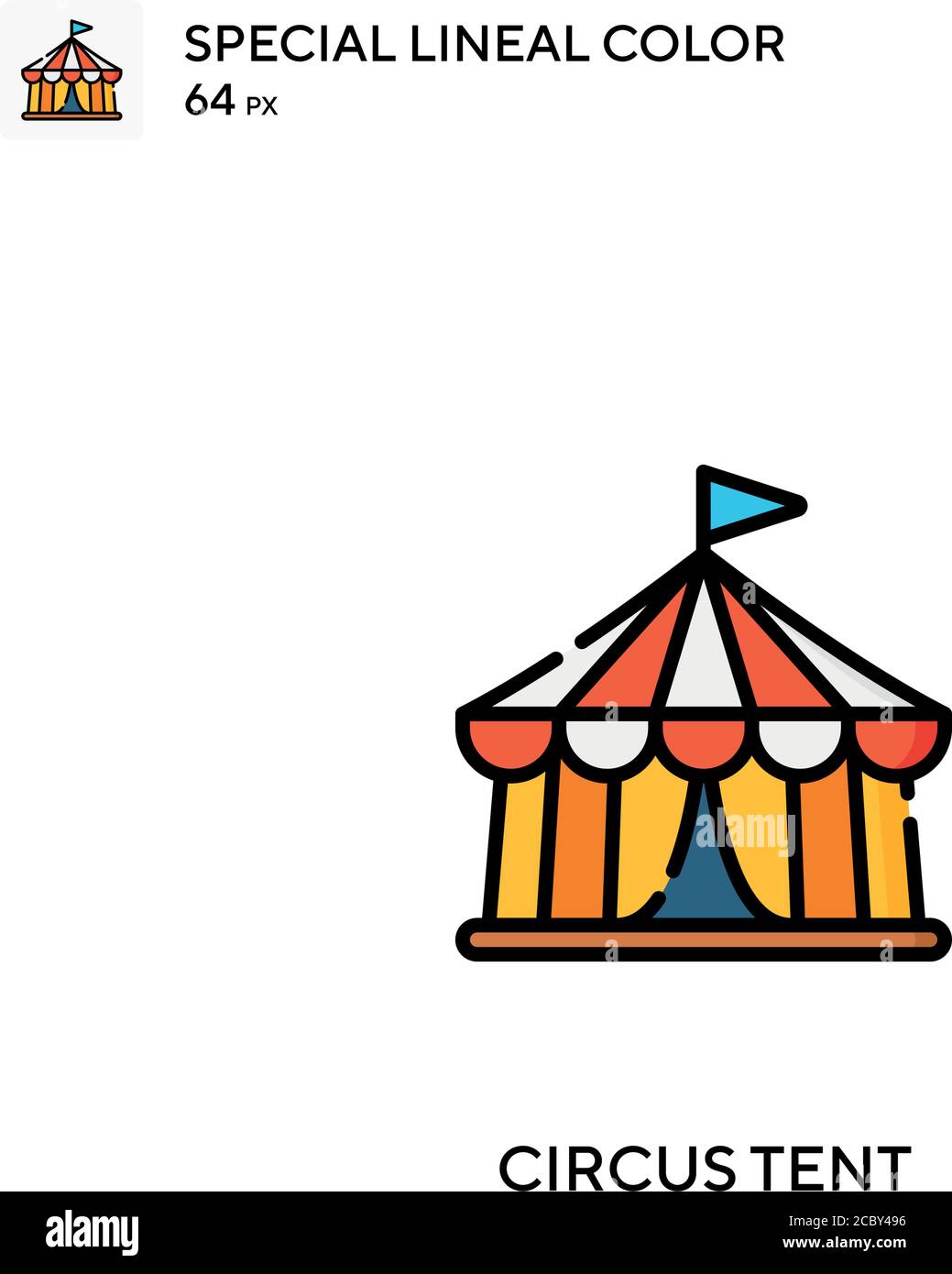 Building Special lineal color icon. Illustration symbol design template ...