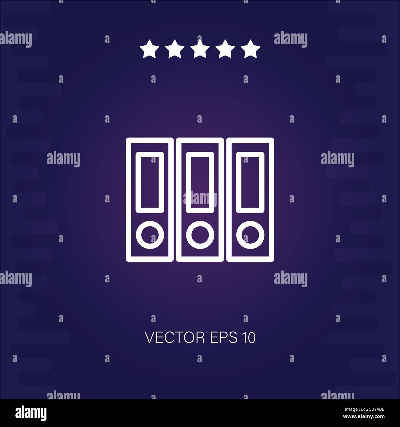 folder vector icon modern illustration Stock Vector Image & Art - Alamy