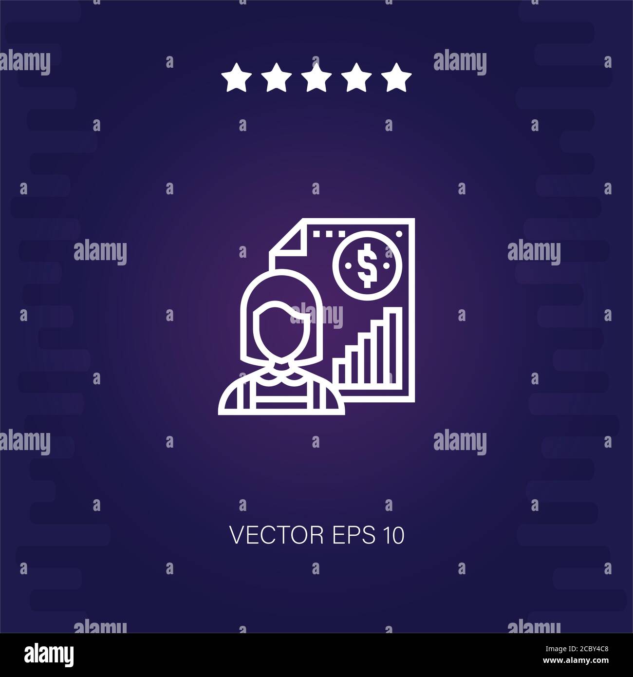 individual vector icon modern illustration Stock Vector Image & Art - Alamy