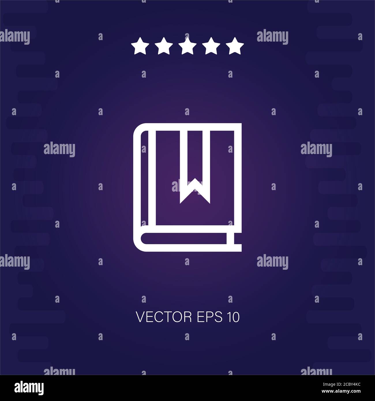 book vector icon modern illustration Stock Vector Image & Art - Alamy