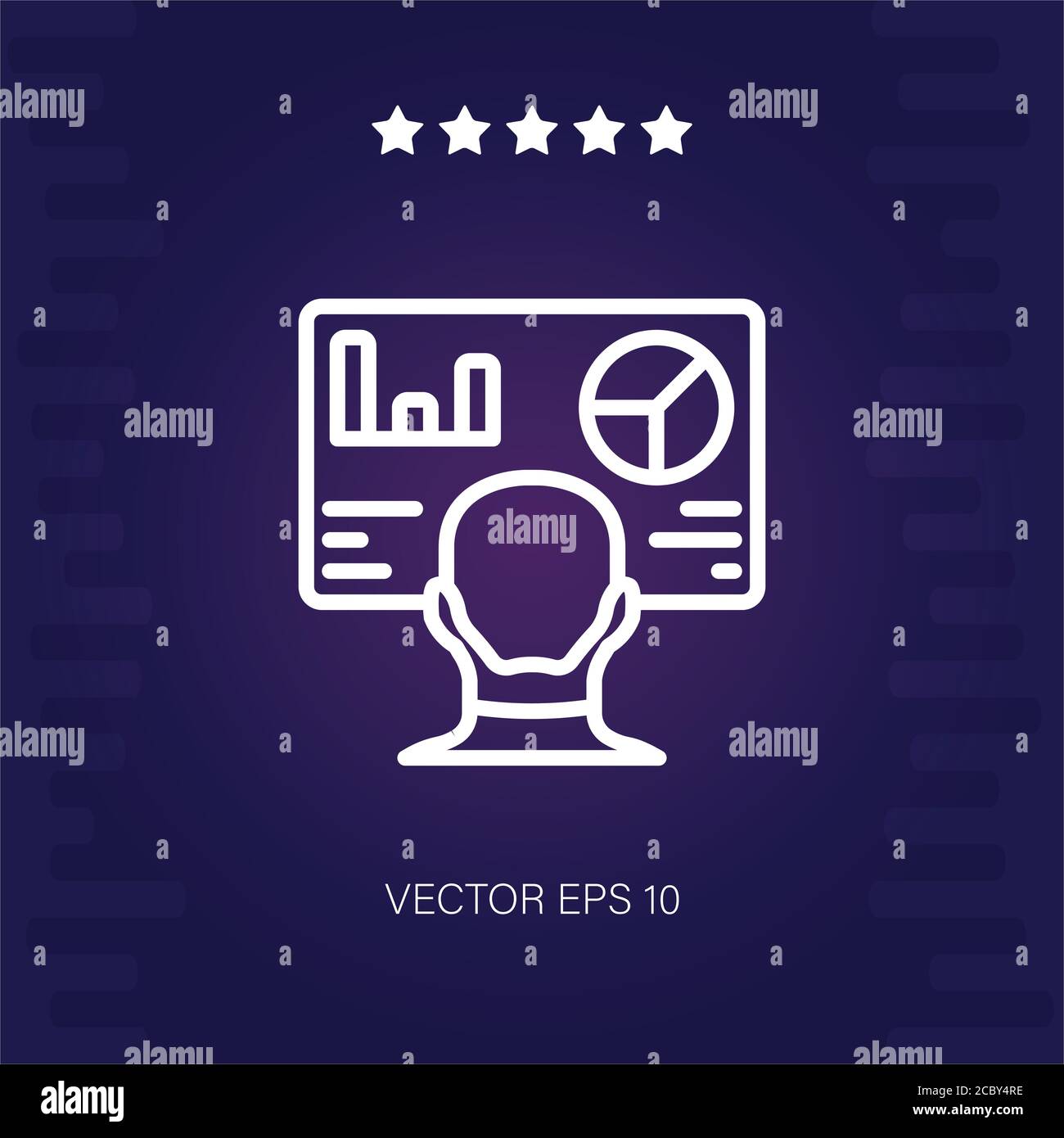 analytics vector icon modern illustration Stock Vector Image & Art - Alamy