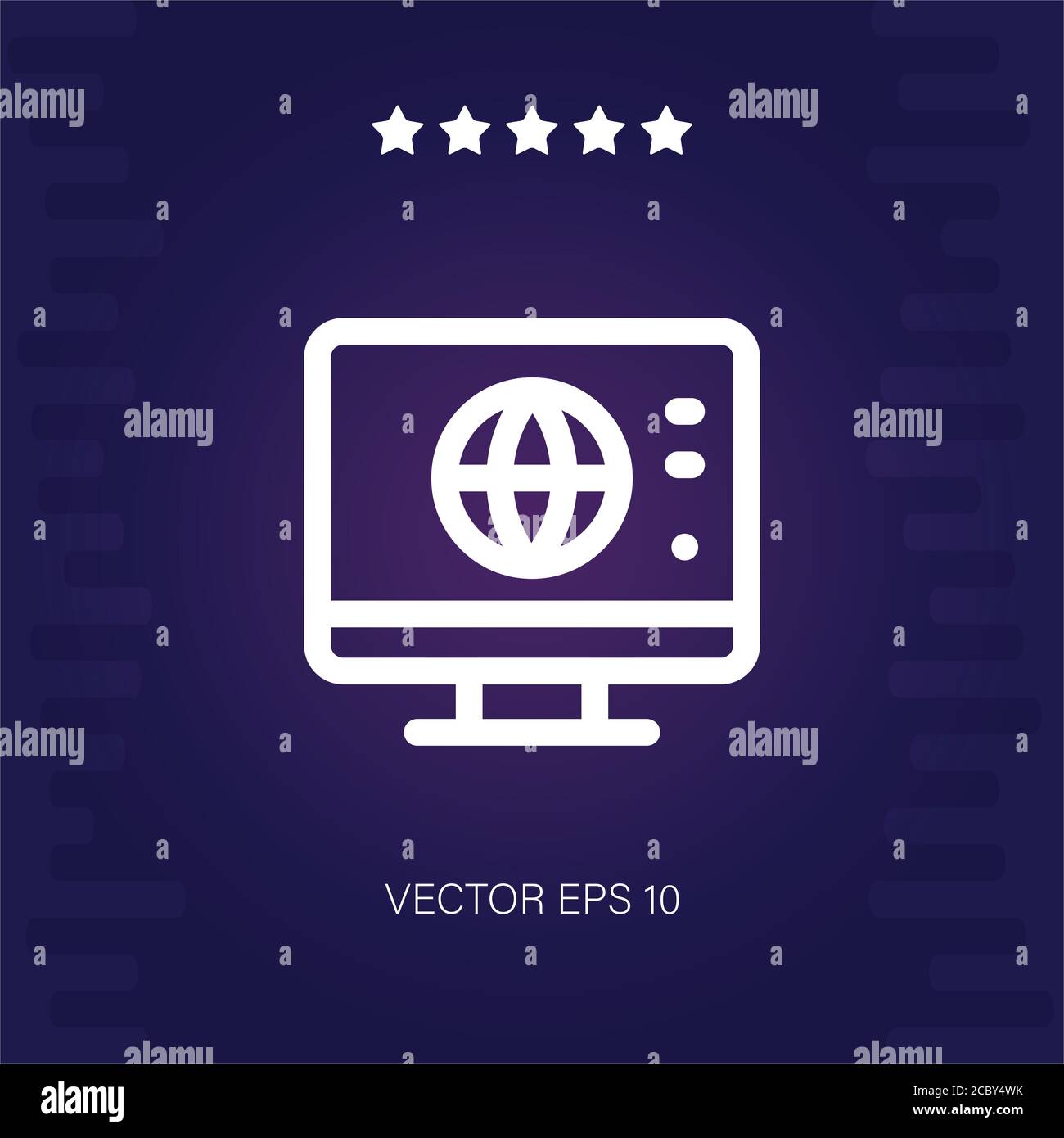 www vector icon modern illustration Stock Vector Image & Art - Alamy