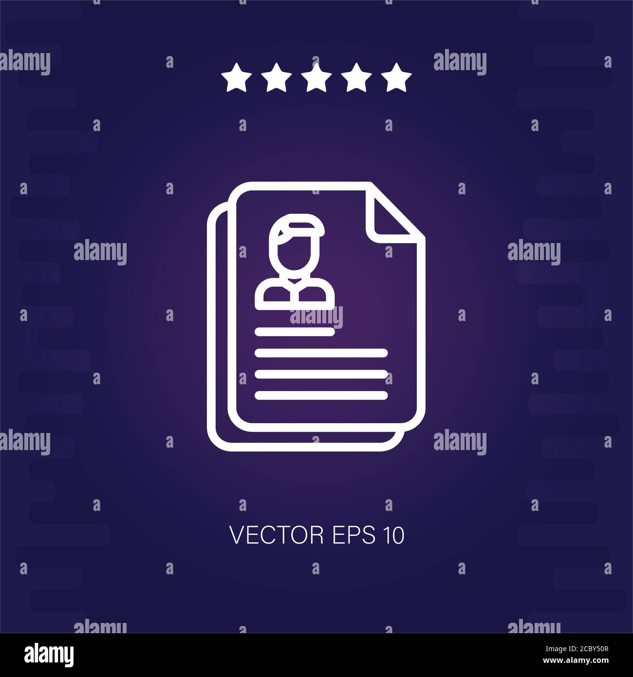 hiring vector icon modern illustration Stock Vector Image & Art - Alamy