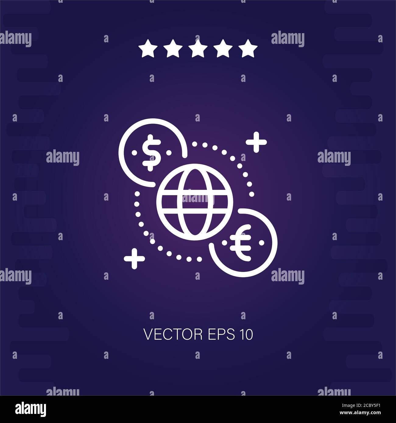 exchange vector icon modern illustration Stock Vector Image & Art - Alamy