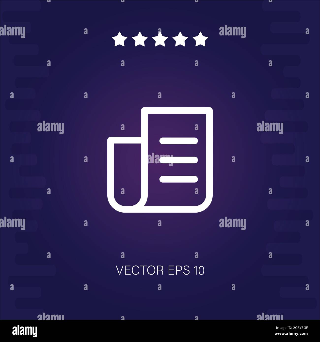 document vector icon modern illustration Stock Vector Image & Art - Alamy