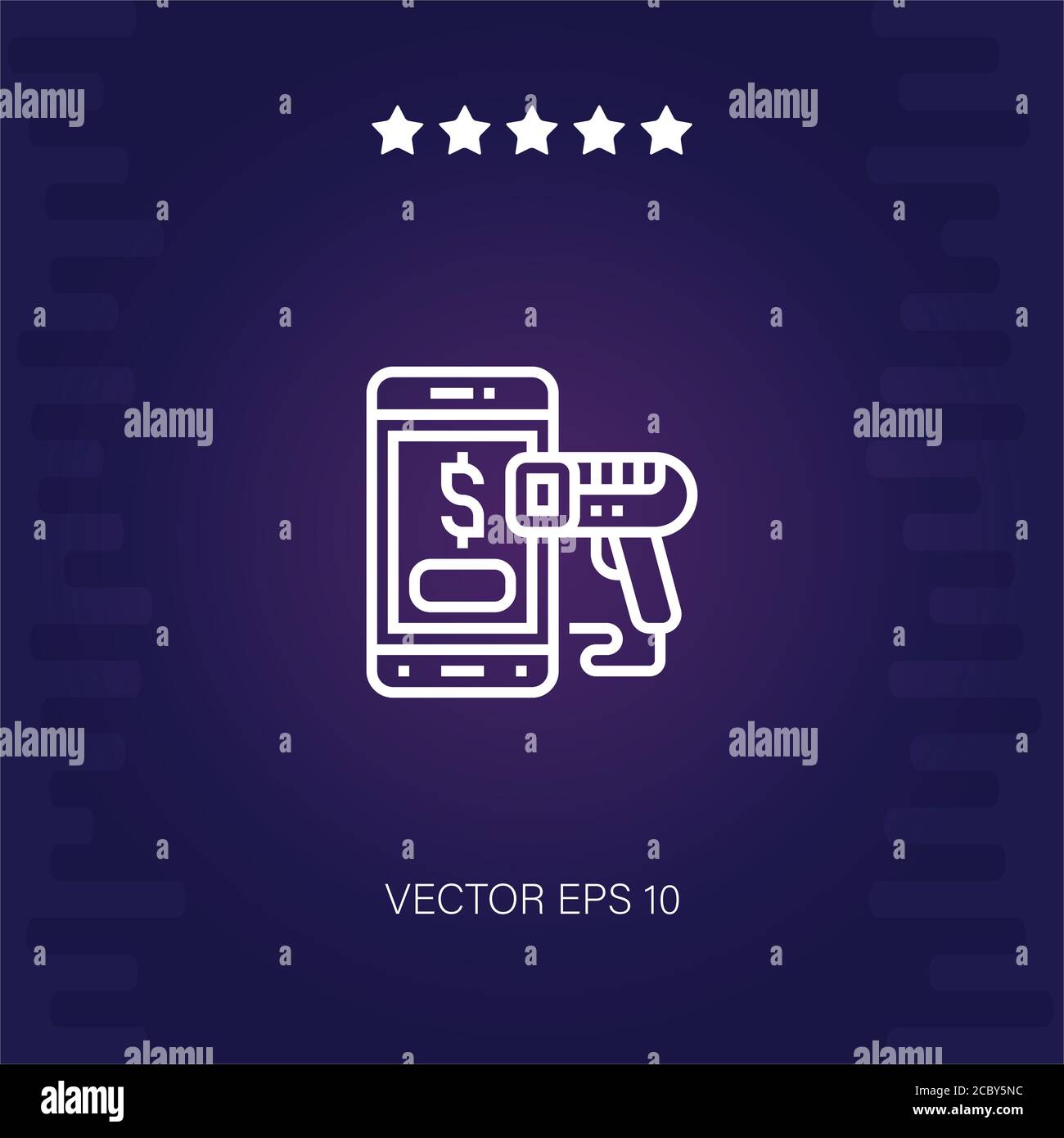 mobile payment vector icon modern illustration Stock Vector Image & Art ...