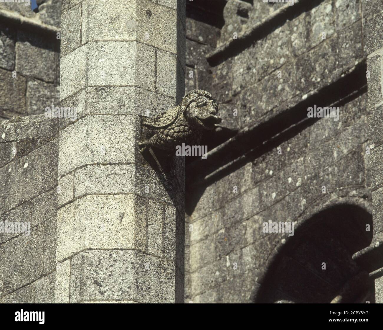 GARGOLA - S XVI. Location: CATEDRAL. GUARDA. PORTUGAL Stock Photo - Alamy