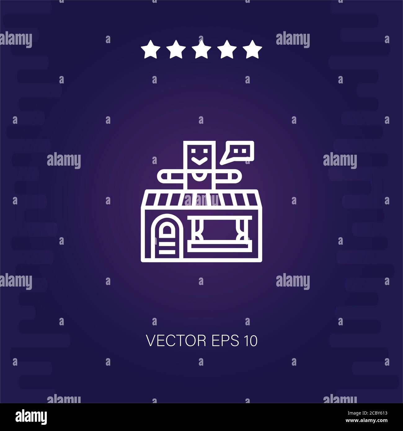 owner vector icon modern illustration Stock Vector Image & Art - Alamy