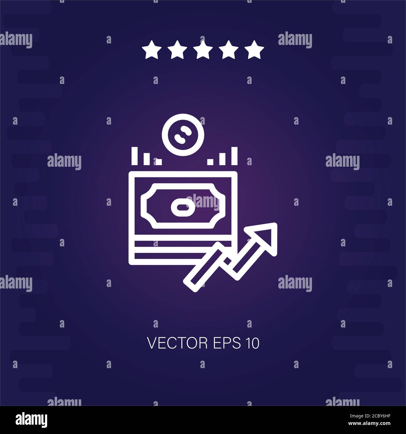 revenue vector icon modern illustration Stock Vector Image & Art - Alamy