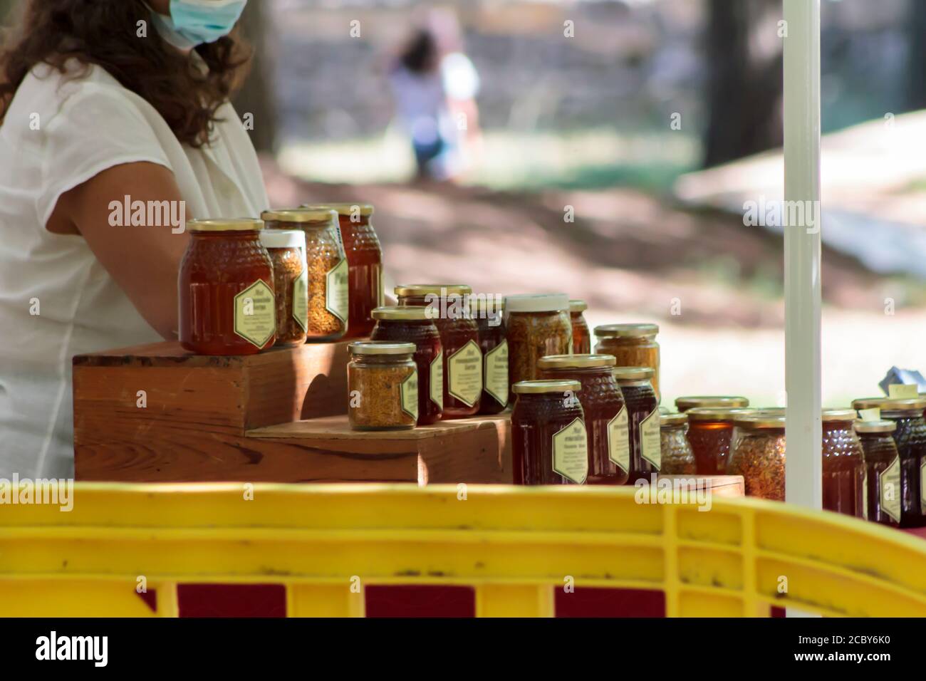 Organic honey shop hi-res stock photography and images - Alamy