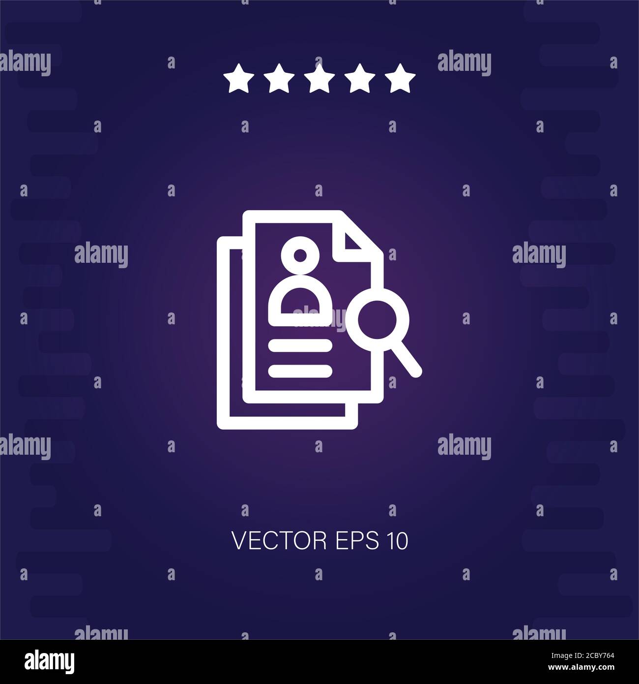 curriculum vector icon modern illustration Stock Vector Image & Art - Alamy