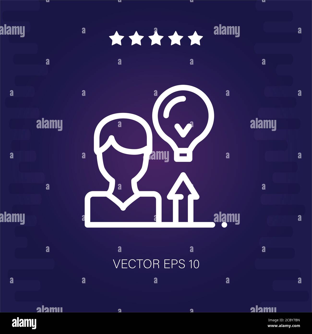 entrepreneur vector icon modern illustration Stock Vector Image & Art ...