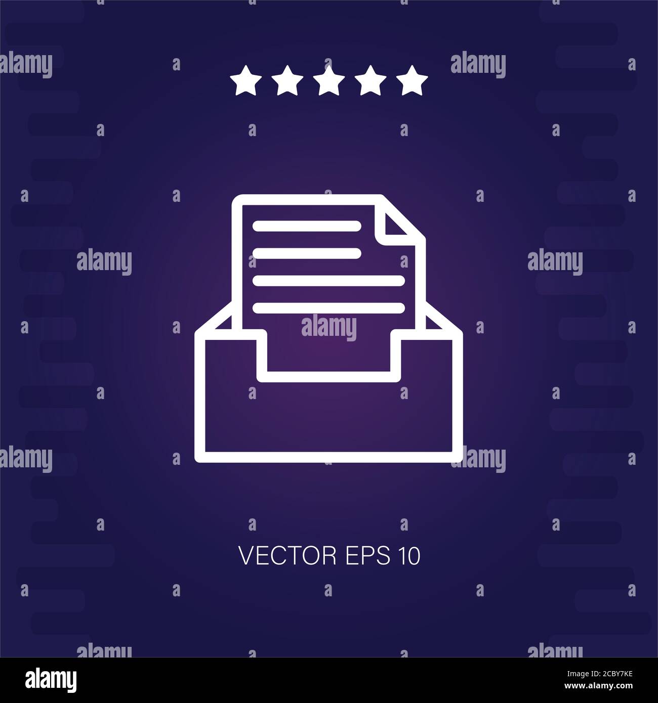 file vector icon modern illustration Stock Vector Image & Art - Alamy
