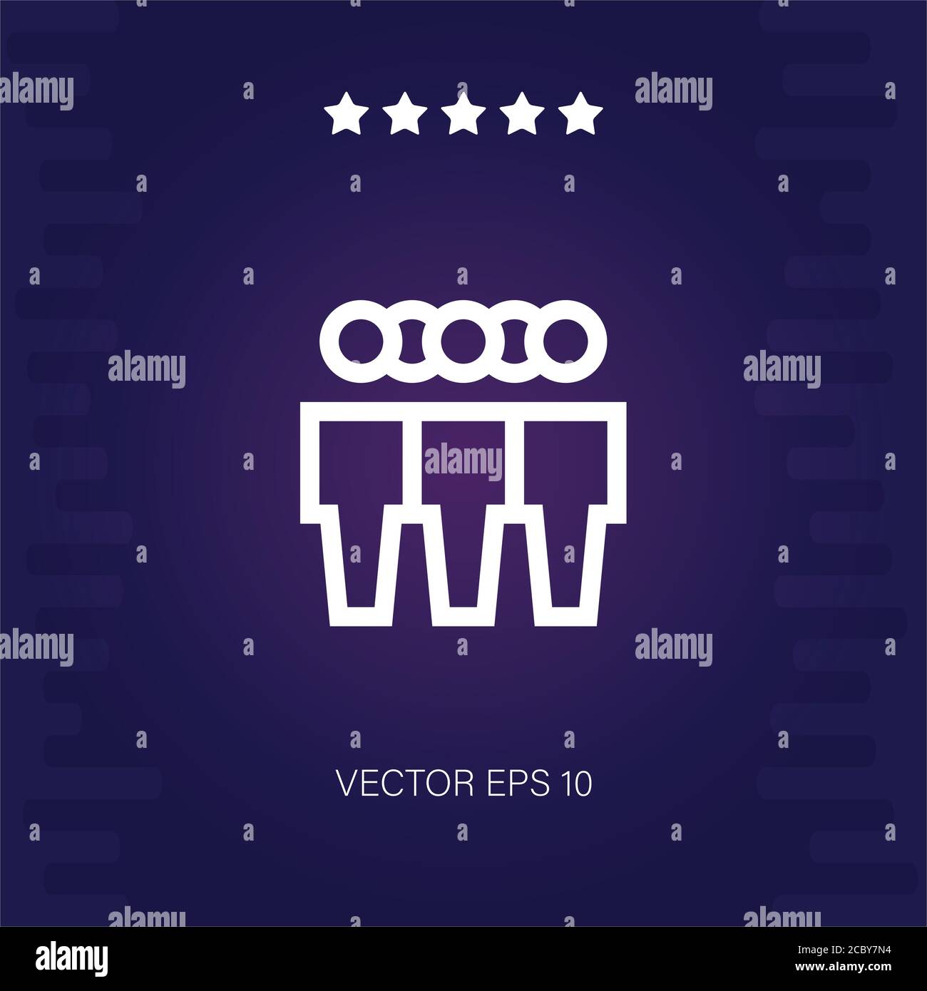 group vector icon modern illustration Stock Vector Image & Art - Alamy