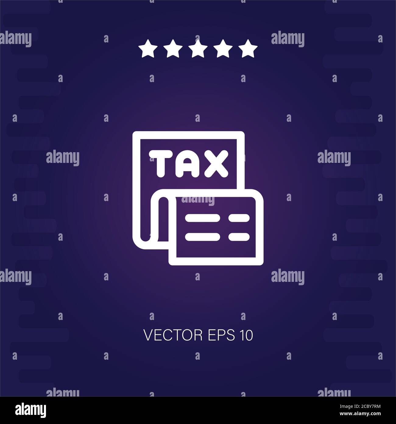 tax vector icon modern illustration Stock Vector Image & Art - Alamy