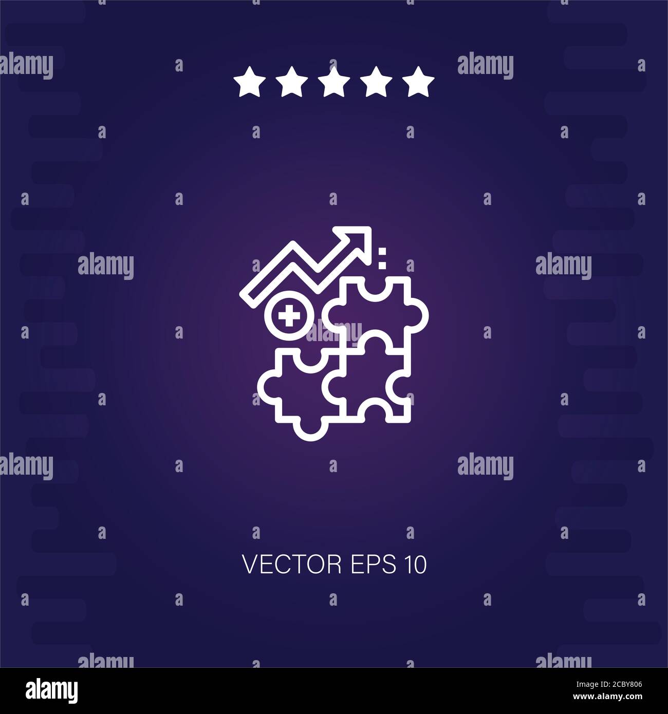 strategy vector icon modern illustration Stock Vector Image & Art - Alamy