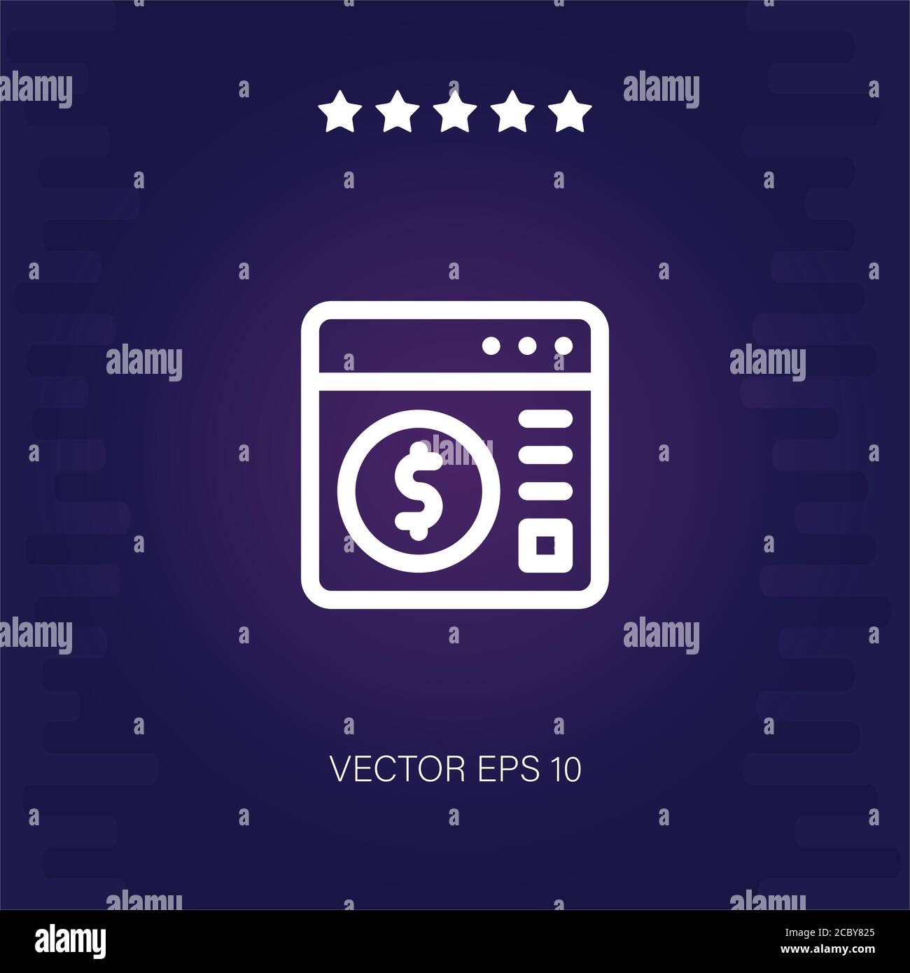 online banking vector icon modern illustration Stock Vector Image & Art ...