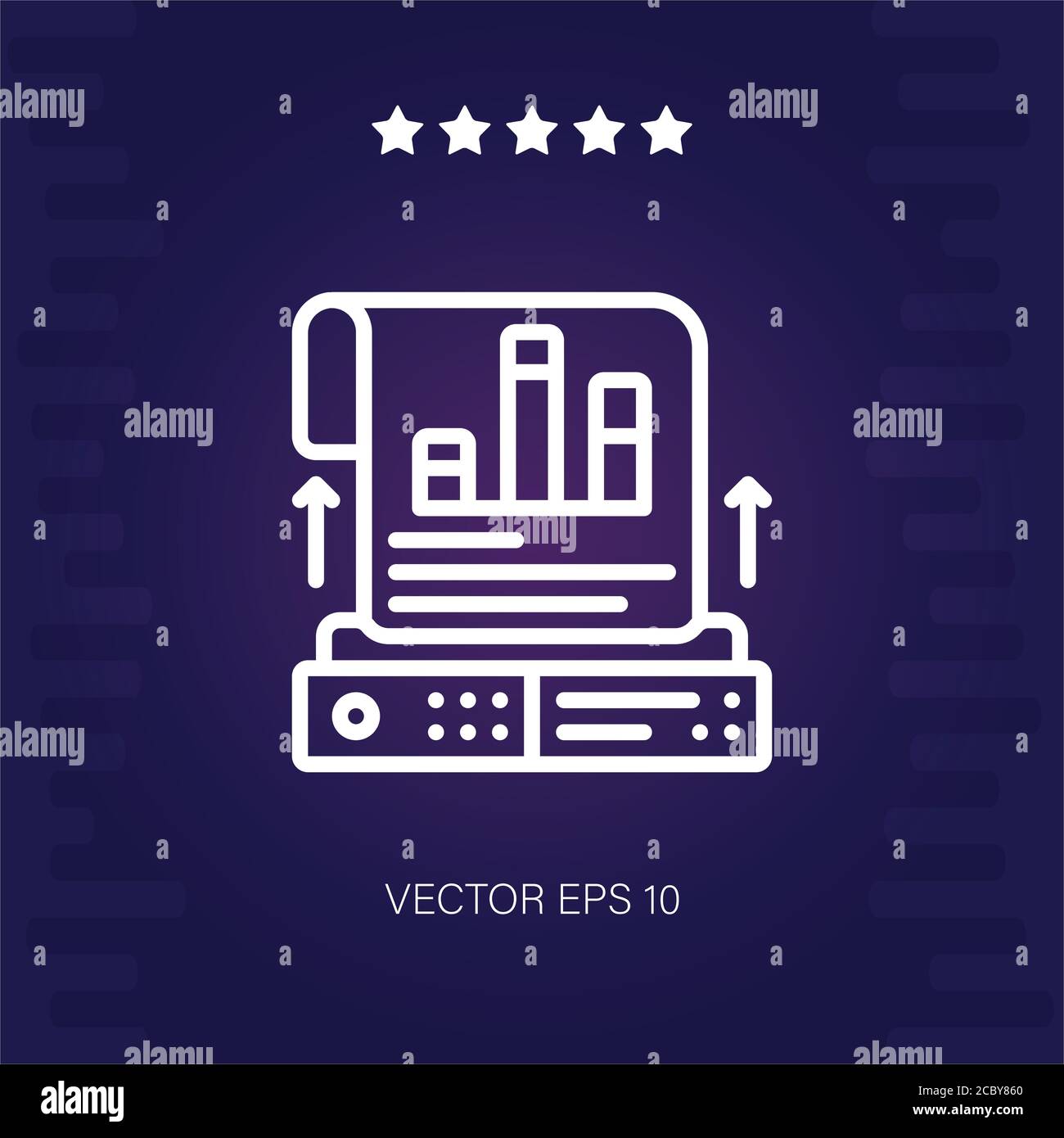 analytics vector icon modern illustration Stock Vector Image & Art - Alamy