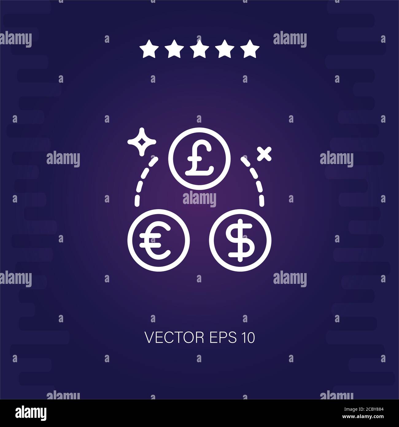 currency vector icon modern illustration Stock Vector Image & Art - Alamy