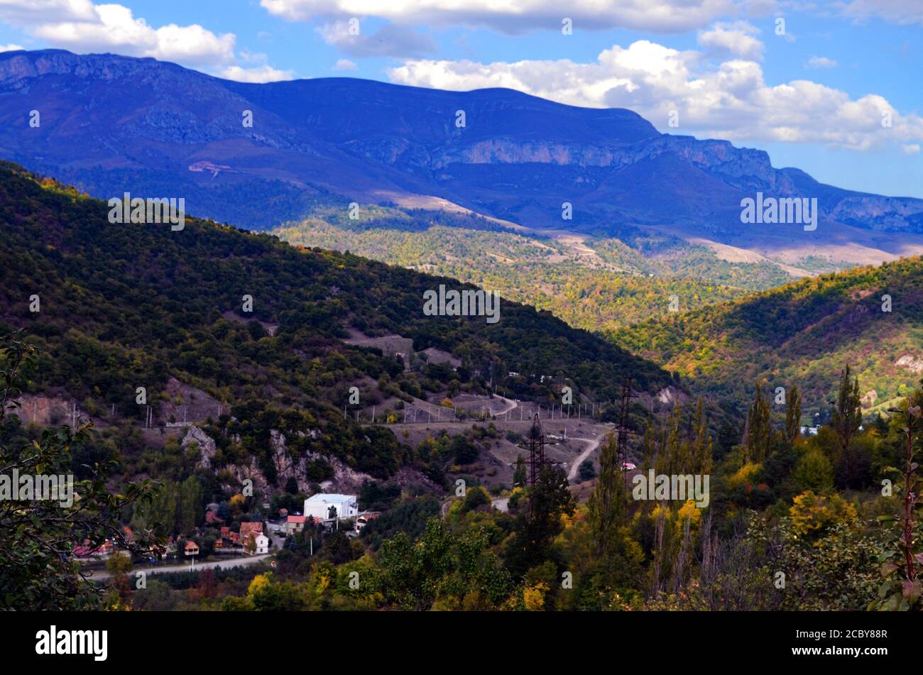 Armenia Mountains around Dilijan Stock Photo - Alamy