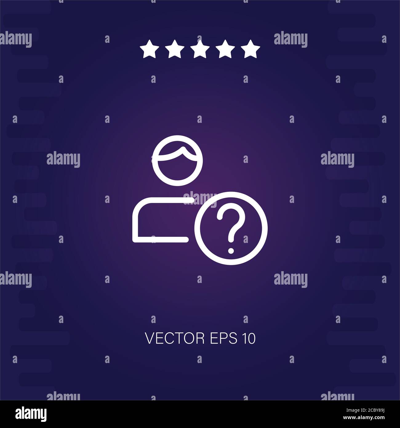 unknown vector icon modern illustration Stock Vector Image & Art - Alamy