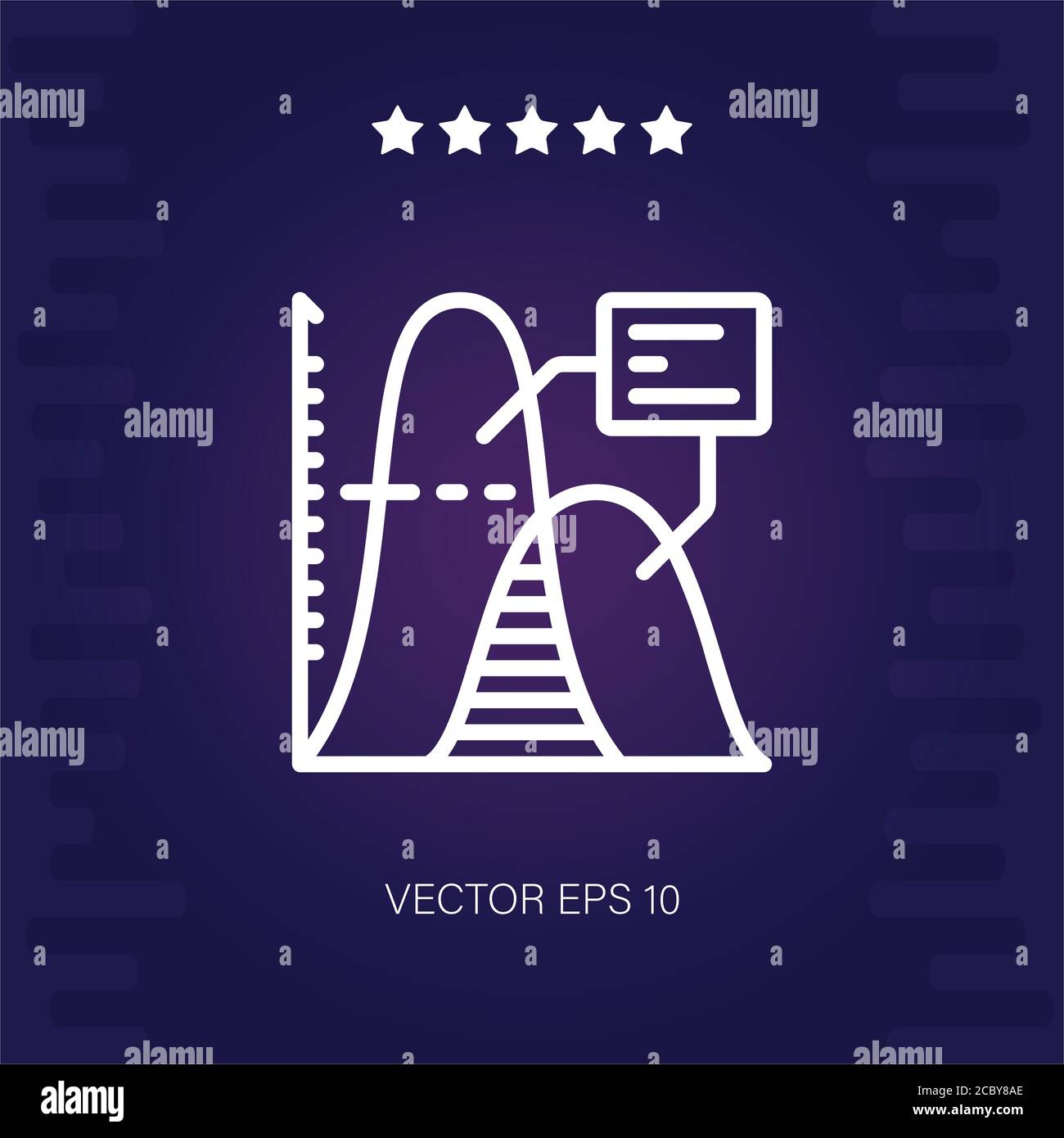analytics vector icon modern illustration Stock Vector Image & Art - Alamy