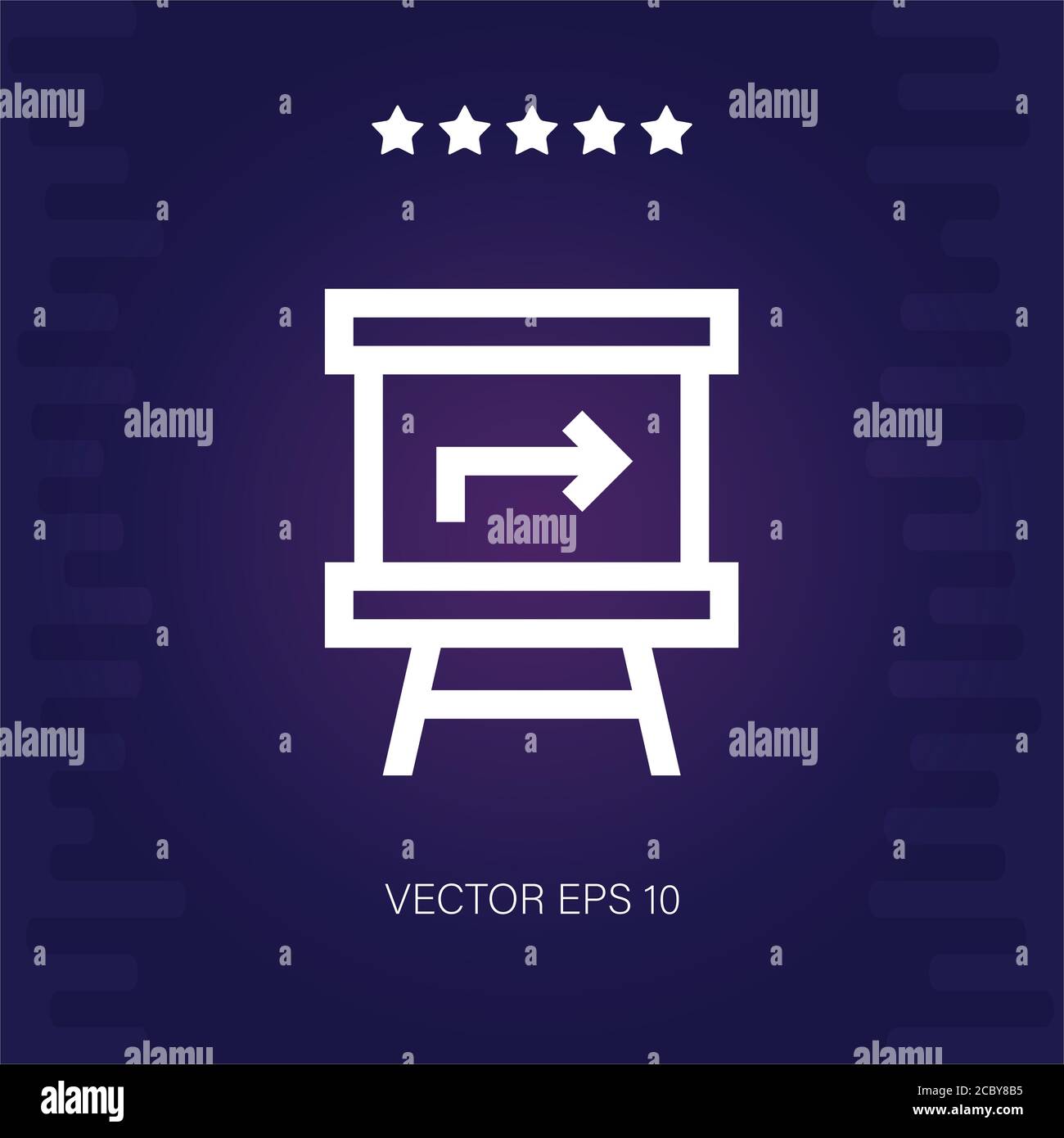 planning vector icon modern illustration Stock Vector Image & Art - Alamy