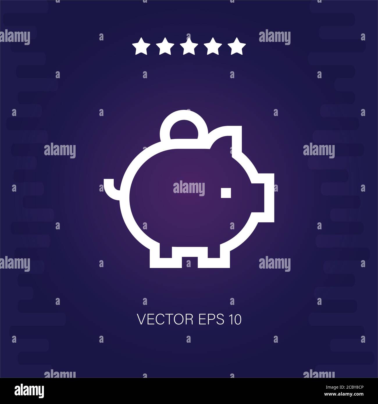 savings vector icon modern illustration Stock Vector Image & Art - Alamy