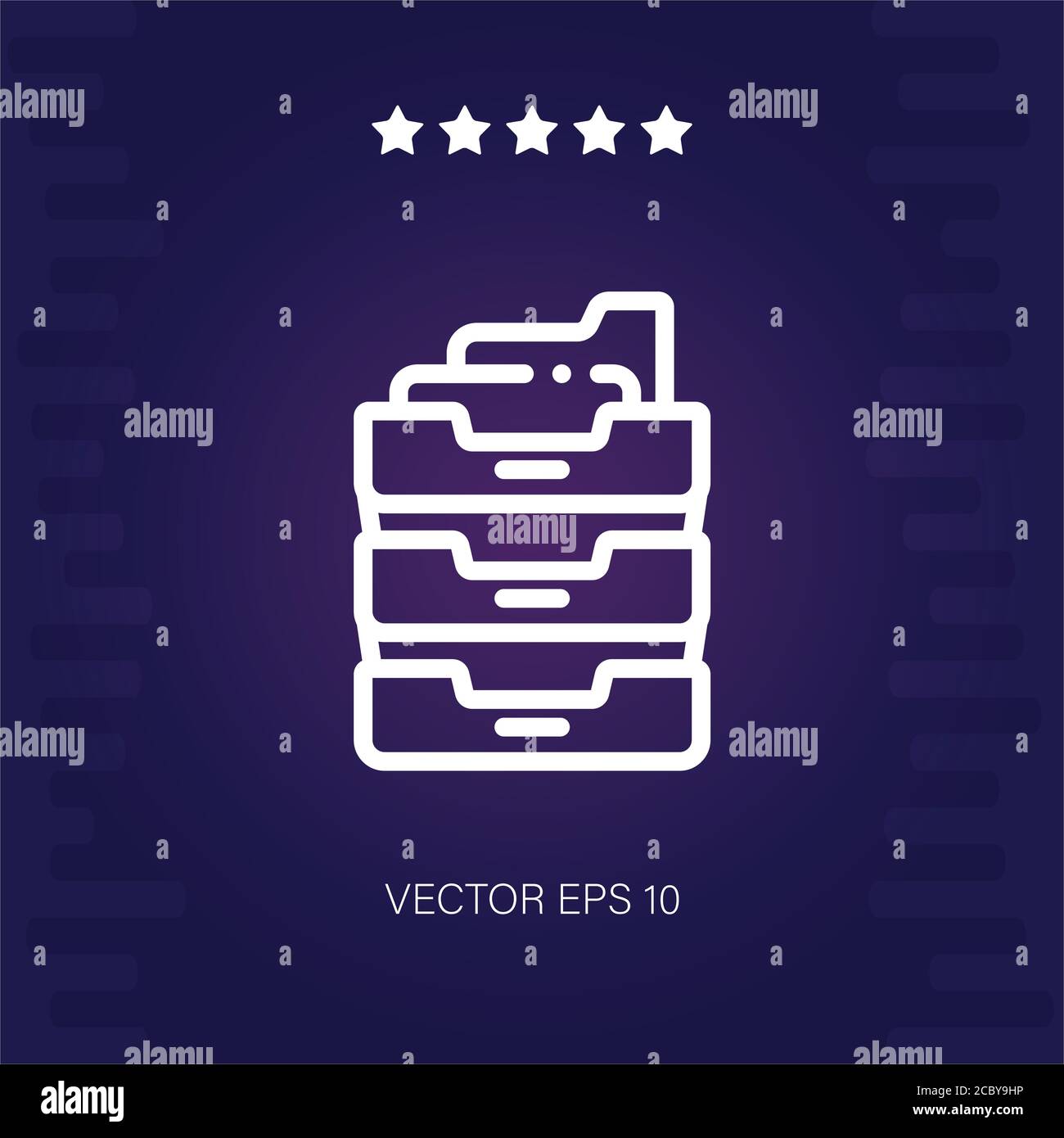 compartment vector icon modern illustration Stock Vector Image & Art ...